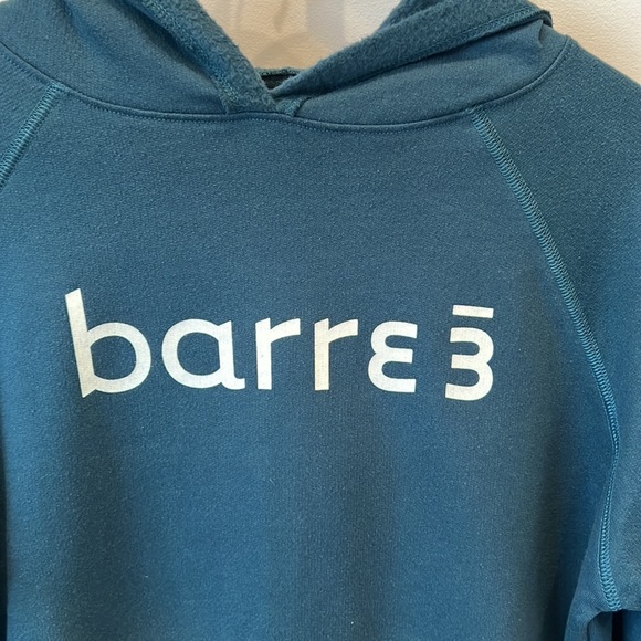 Barre3 | Tops | Peacock Green Barre3 Hoodie | Poshmark